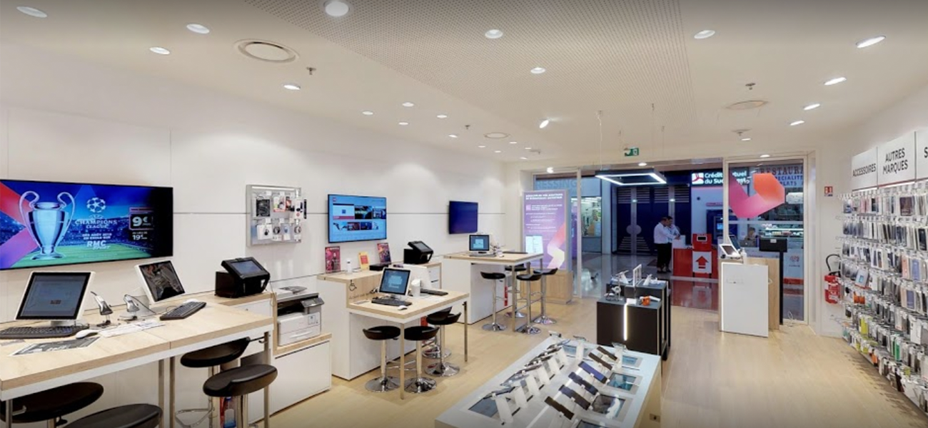 La boutique SFR de Sainte-Eulalie | MSCI réalisations